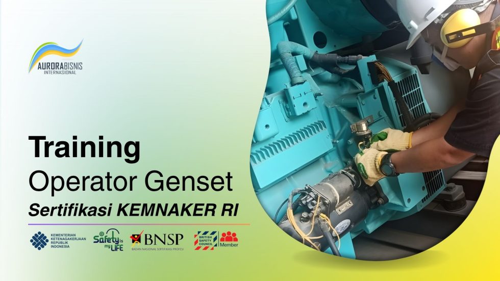 Training Operator Genset Sertifikasi KEMNAKER RI - Aurora Bisnis